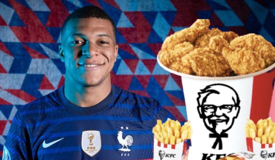 Kylian Mbappé se niega a tomarse fotos con la cadena de comida rápida KFC