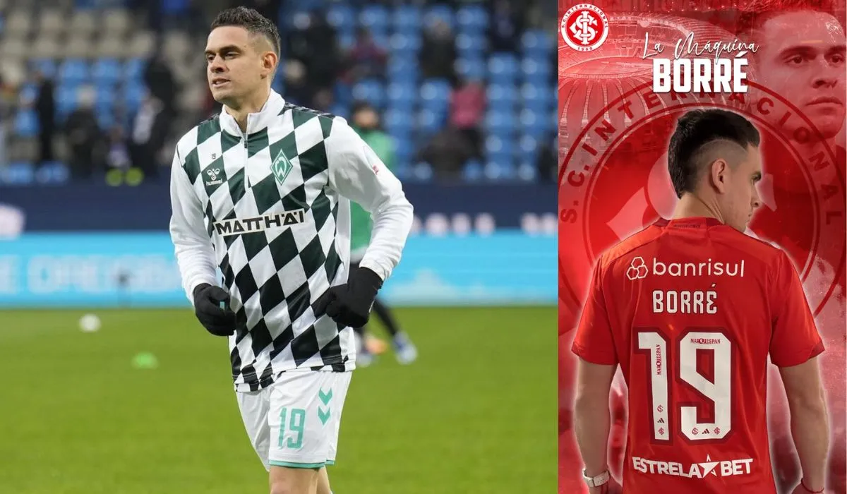 El papelón de Rafael Santos Borré, Werder Bremen lo retiene