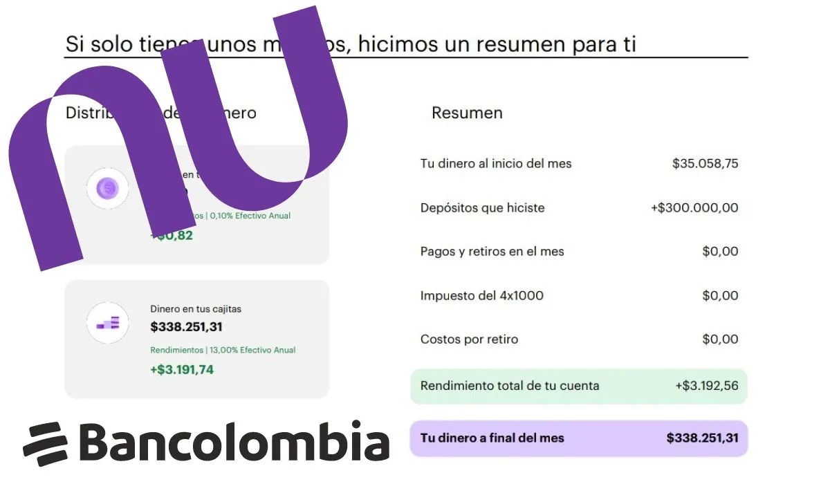 Cliente de Nu le da cachetada a Bancolombia