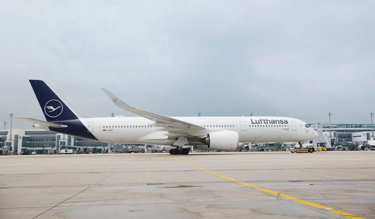 Aerolínea Lufthansa cobrará 'tasa medioambiental' de hasta 72 euros