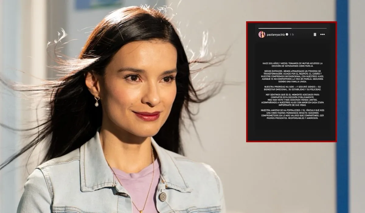 Paola Rey y Juan Carlos Vargas revelan que llevan dos años separados